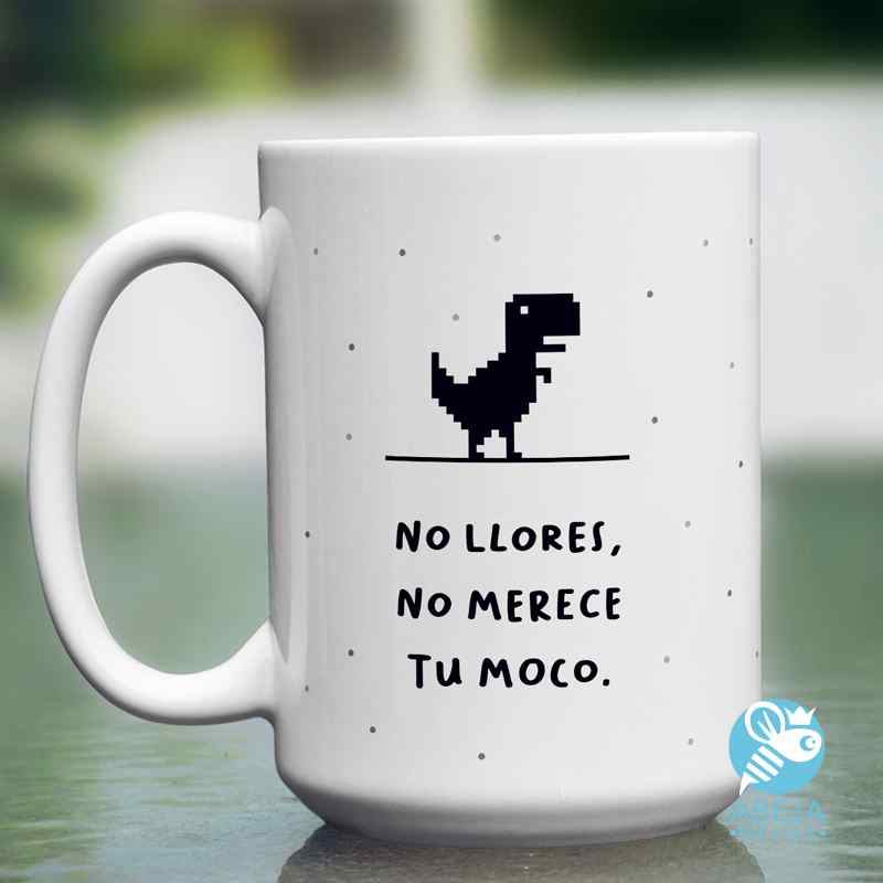 Taza ‘no llores, no merece tu moco’ – Abeja Reina Perú